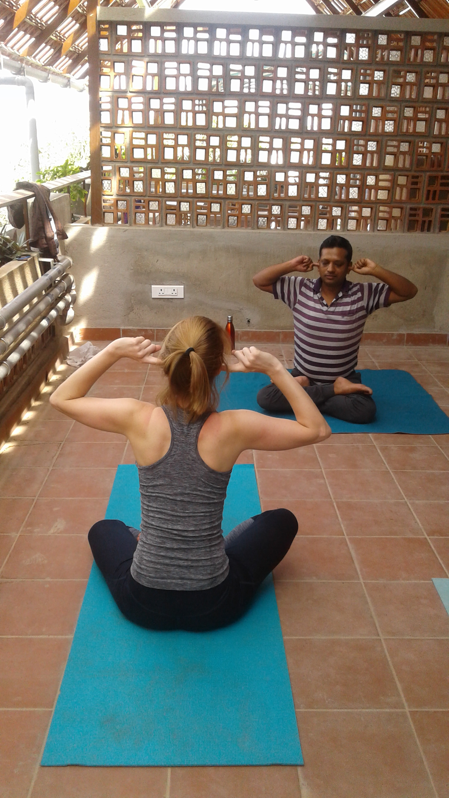 Yoga at Home | One-on-One Yoga Session - Anushasan Yogpeeth